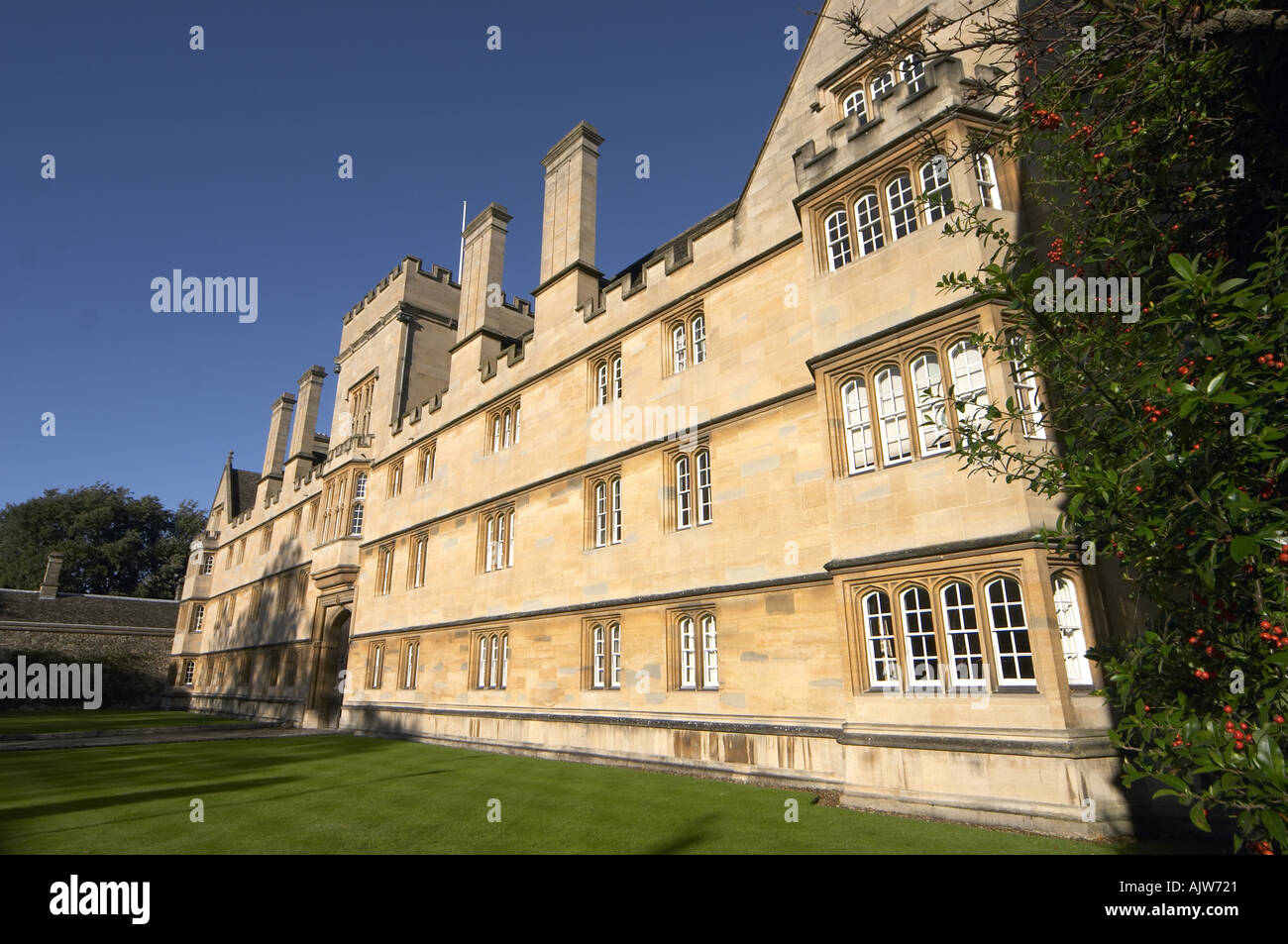 Wadham college gardens hi-res stock photography and images - Alamy