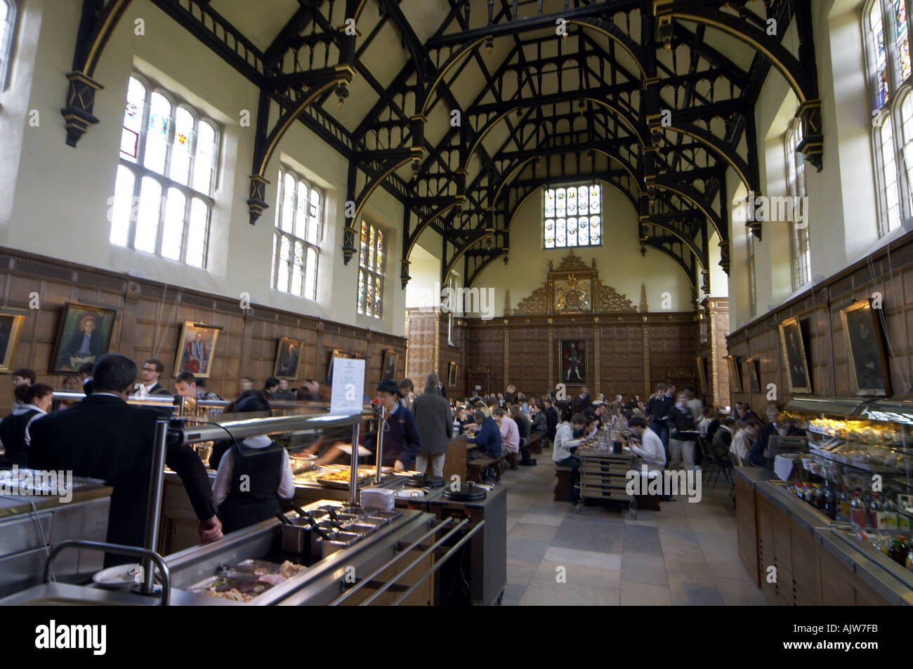 Trinity dining hall hi-res stock photography and images - Alamy