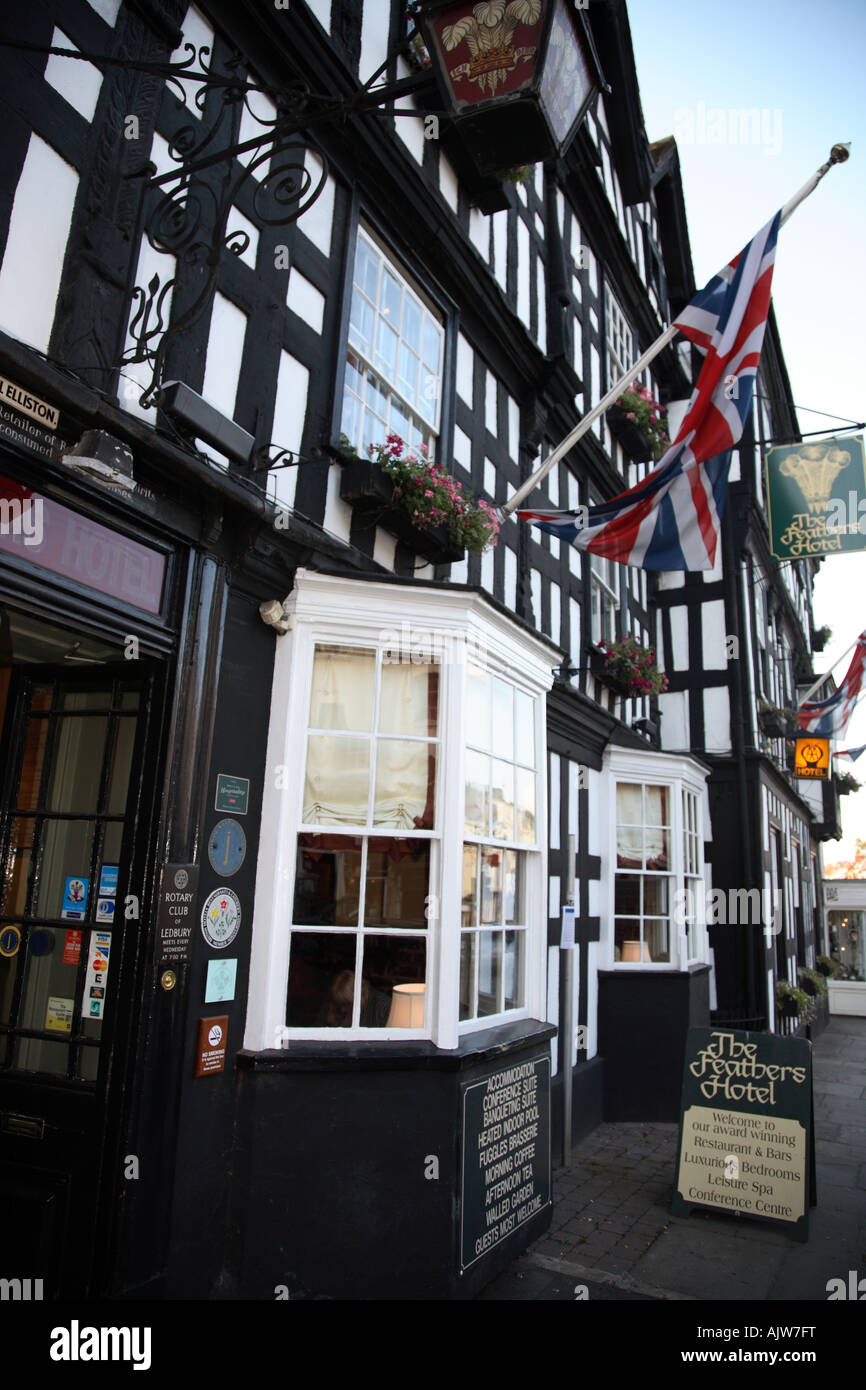 The feathers hotel ledbury hi-res stock photography and images - Alamy