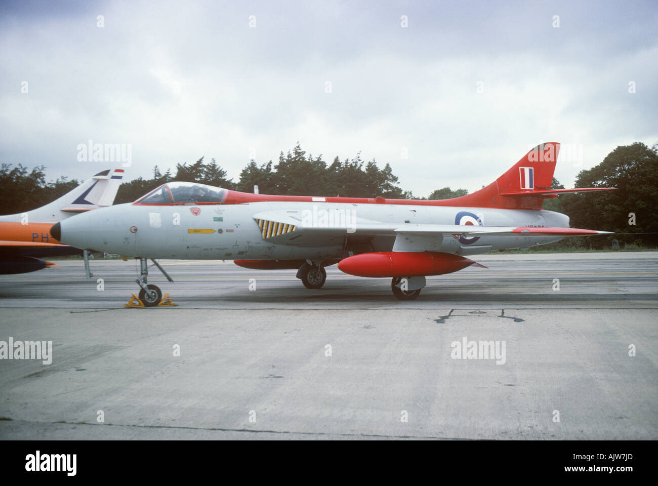 Red hawker hunter hi-res stock photography and images - Alamy