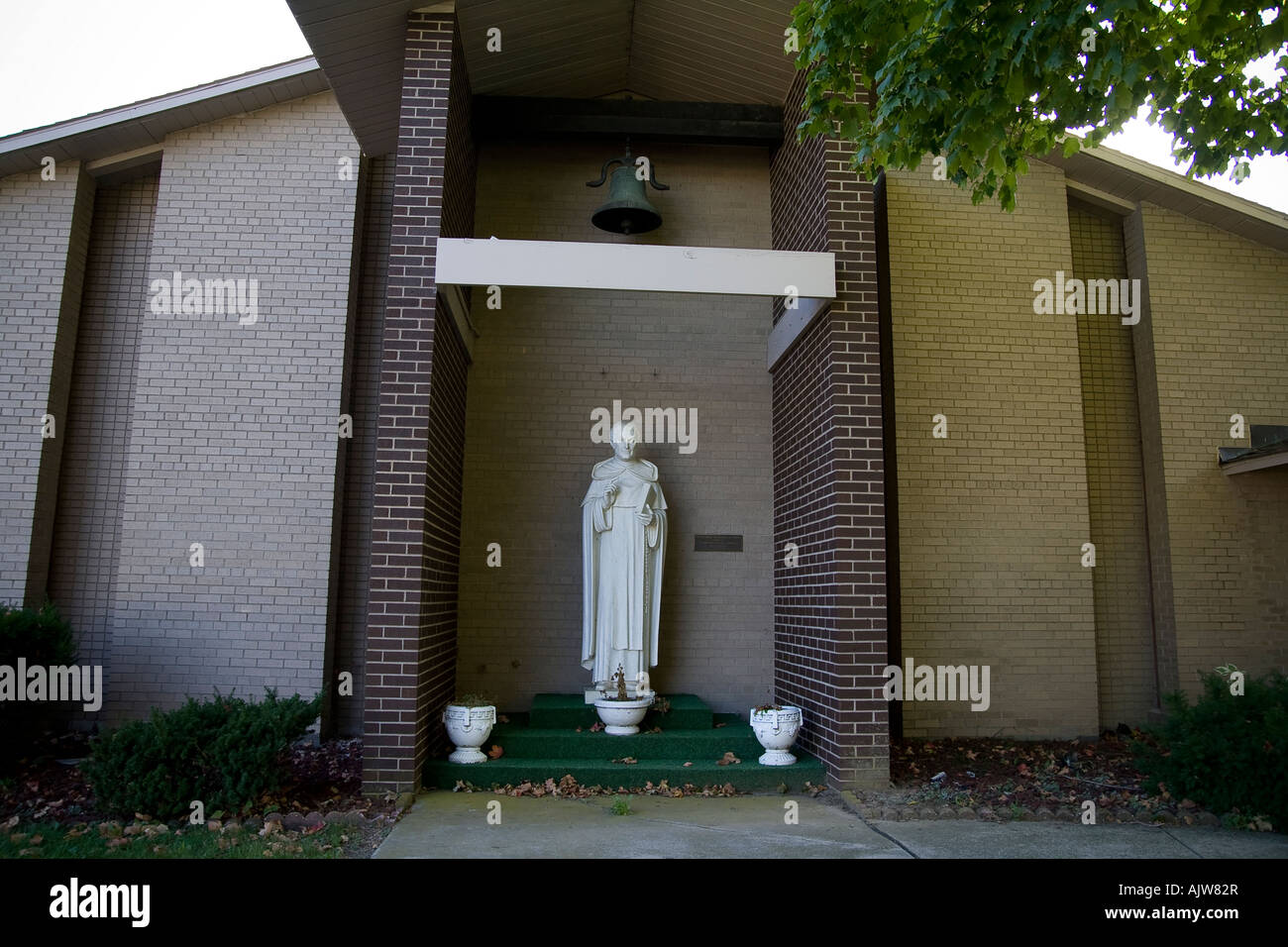 Grotto statue Father Samuel Mazzuchelli, pioneer priest and educator ...