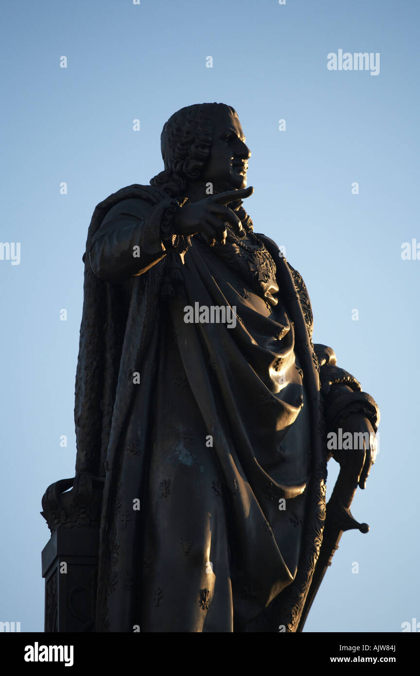 Statue of Stanislas Leszczynski Nancy Lorraine France Stock Photo - Alamy