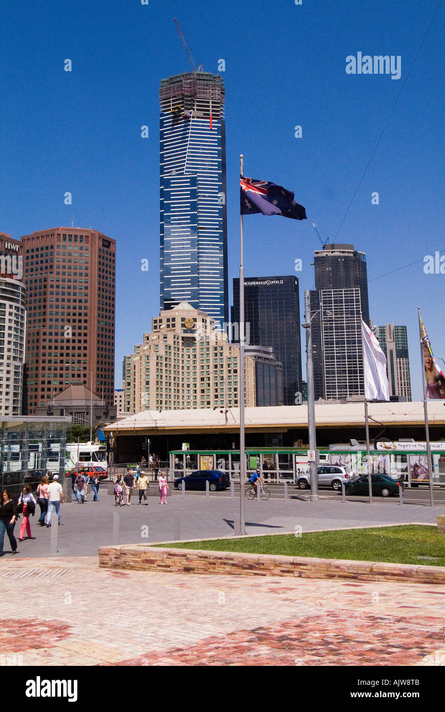Federation Square / Melbourne Stock Photo - Alamy
