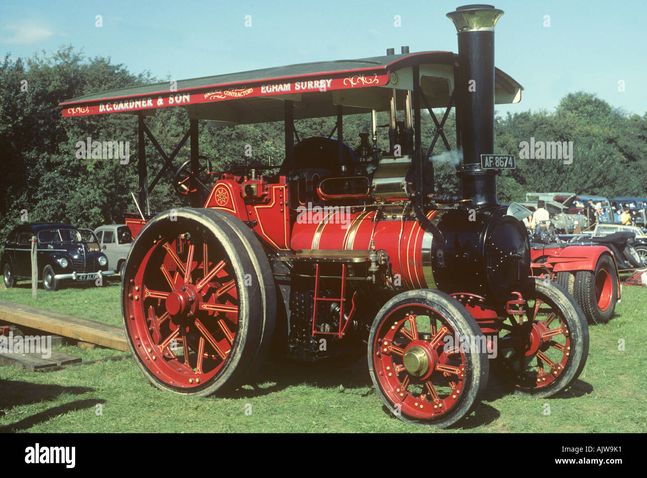 Preserved Traction Engine England Stock Photo - Alamy