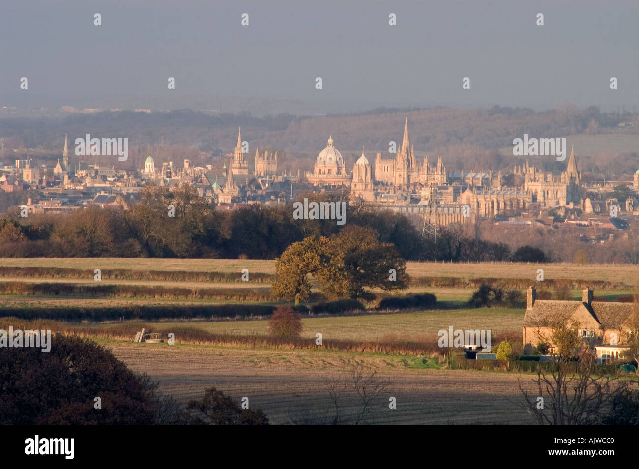 The Dreaming spires of Oxford Stock Photo - Alamy
