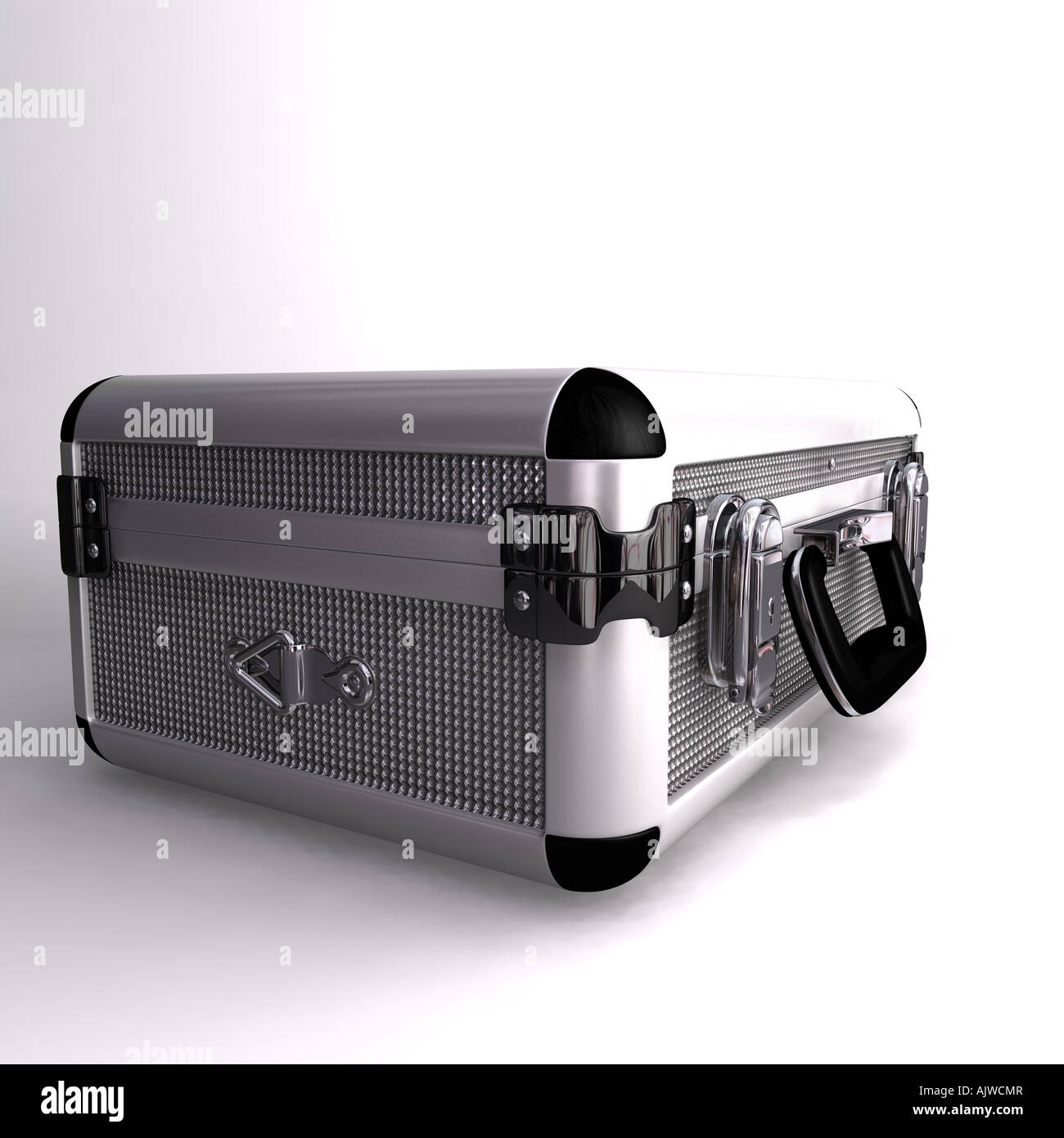 Silver suitcase hi-res stock photography and images - Alamy