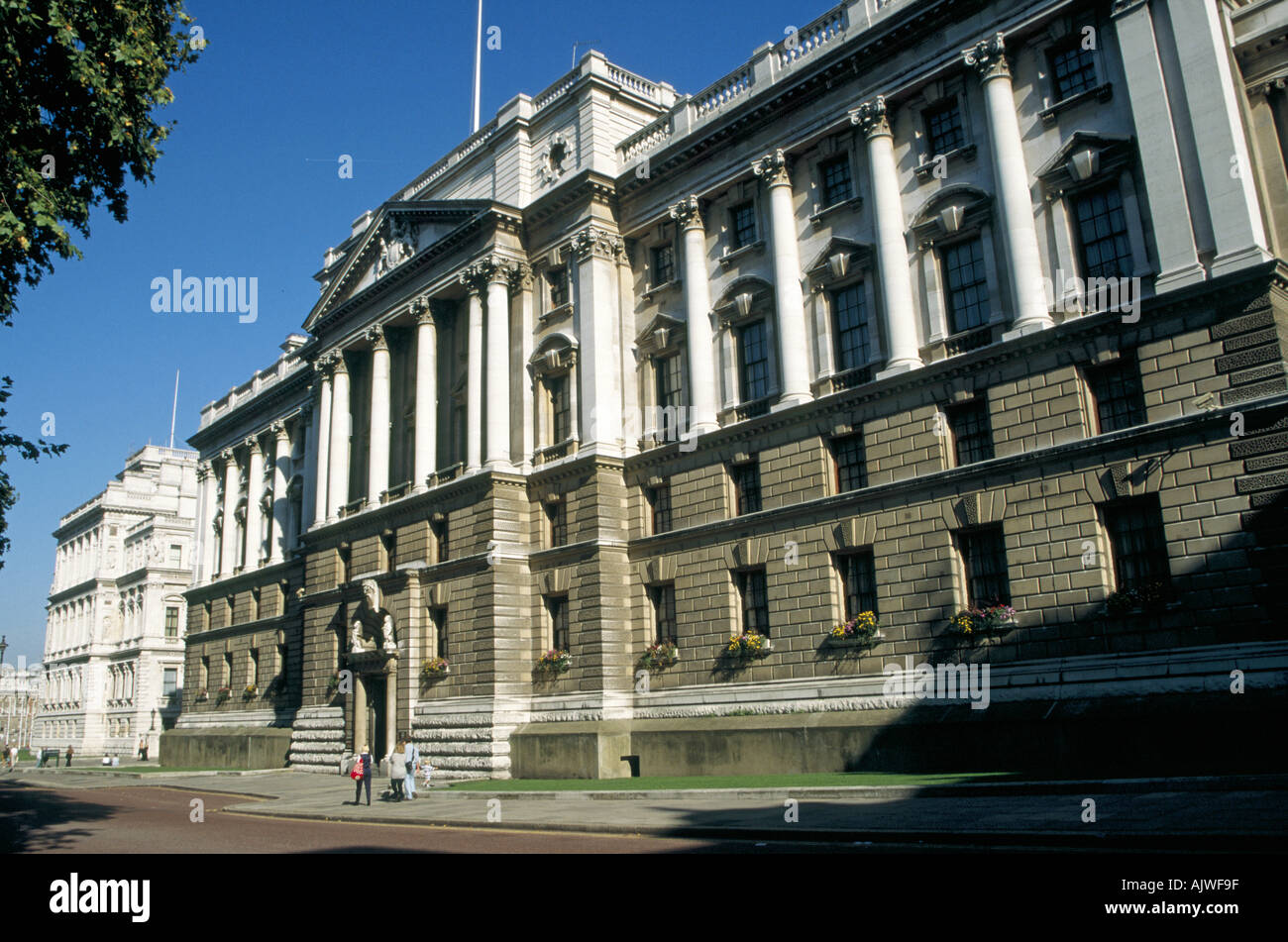 Her Majestys Treasury London England Stock Photo - Alamy