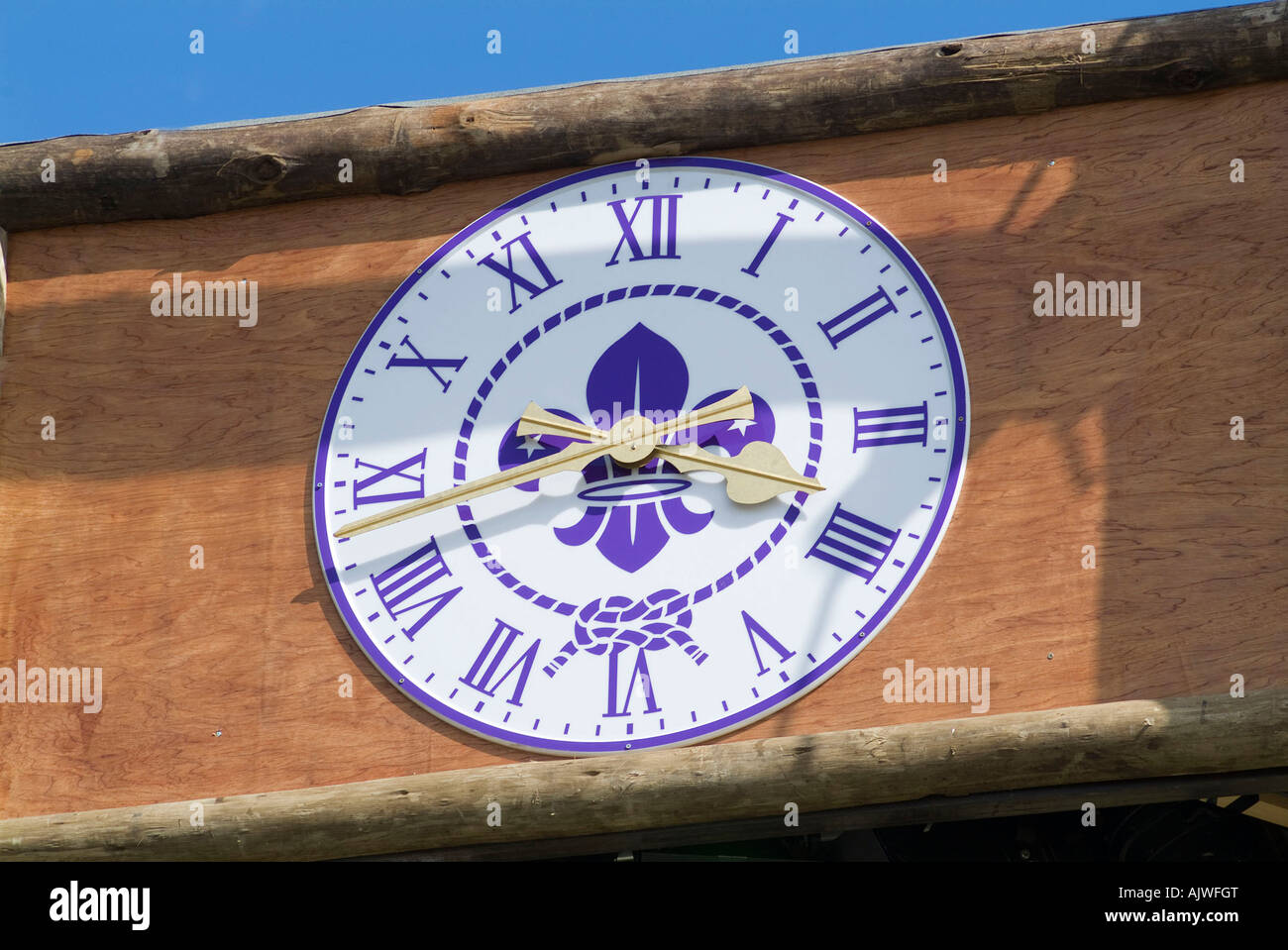Clock of Field Stock Photo - Alamy