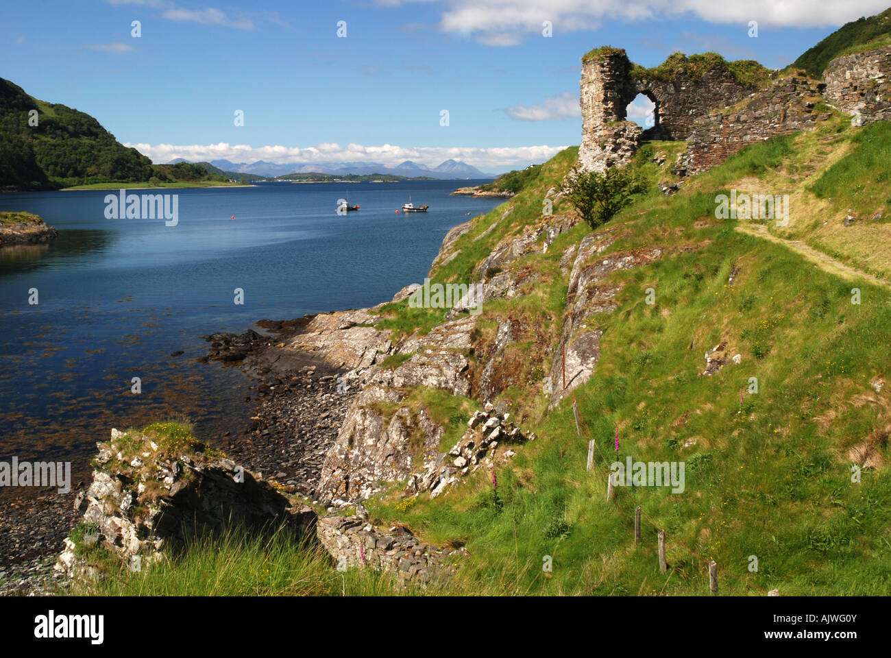 Strome castle hi-res stock photography and images - Alamy
