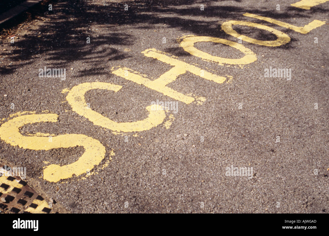 School road sign no letters hi-res stock photography and images - Alamy