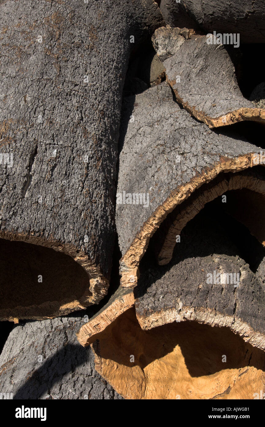 cork piles of cork Stock Photo - Alamy