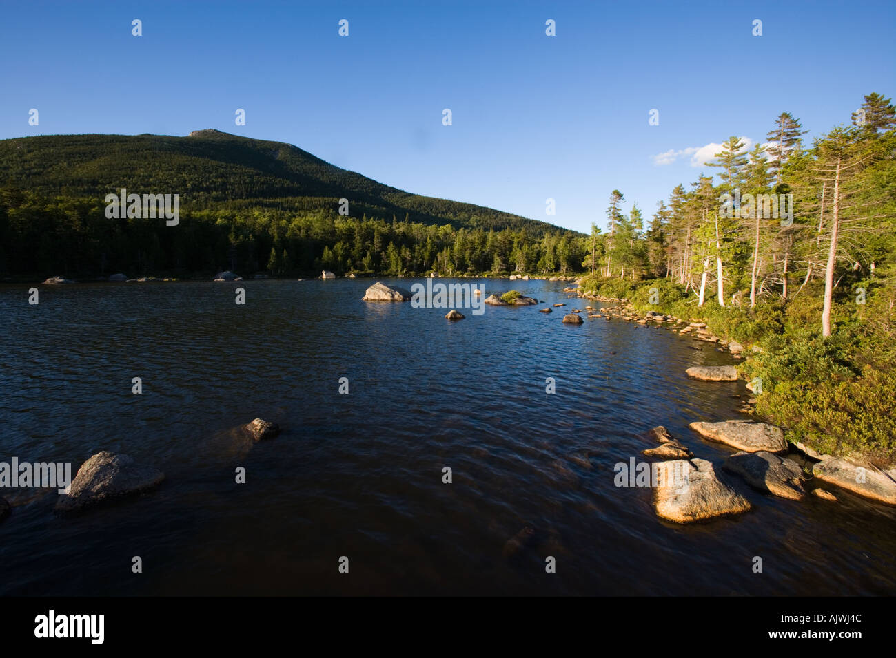 Sandy Stream Pond in Maine s Baxter State Park Stock Photo - Alamy
