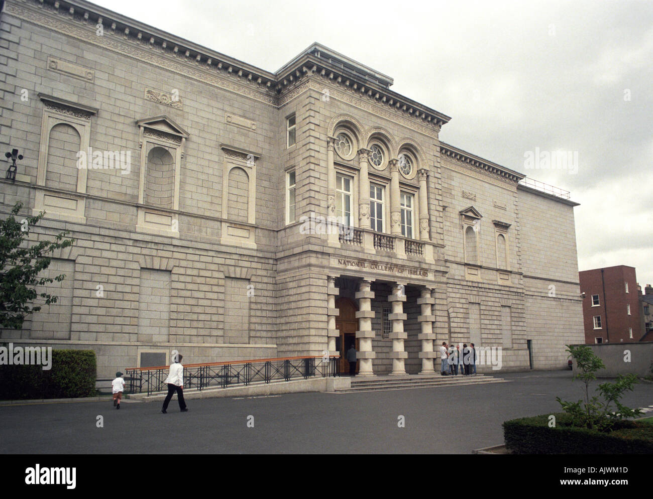 The National Gallery of Ireland in Merrion Square Dublin Stock Photo ...