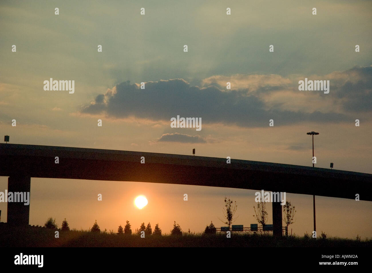 An overpass in Toronto Canada Stock Photo - Alamy