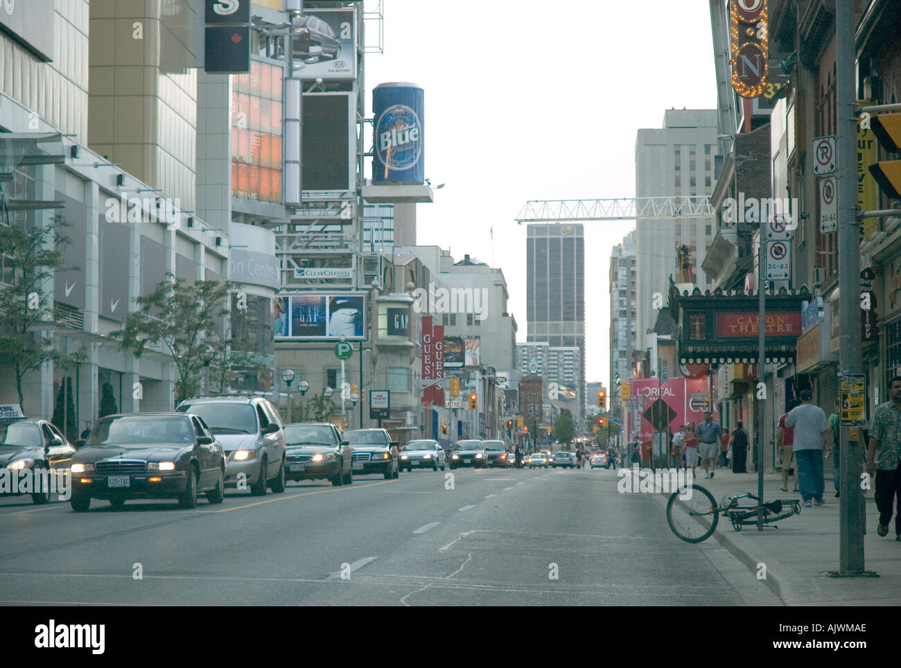Toronto street scene Stock Photo - Alamy