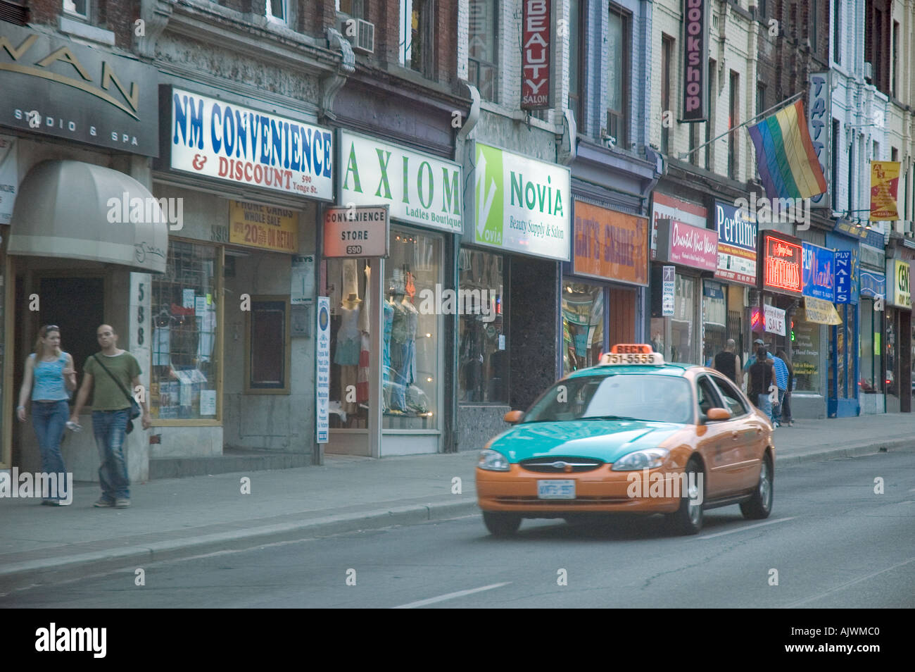 Yonge Street in Toronto Canada Stock Photo - Alamy