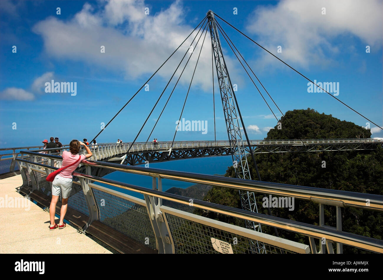 Cable Car Bridge, Langkawi, Malaysia Stock Photo - Alamy