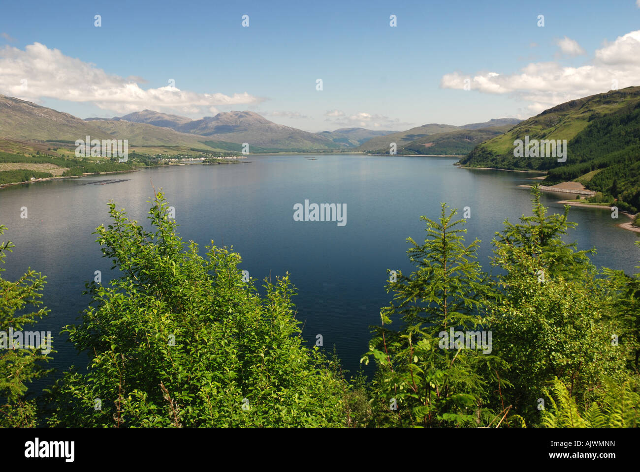 Loch Carron, Highland, Scotland Stock Photo - Alamy
