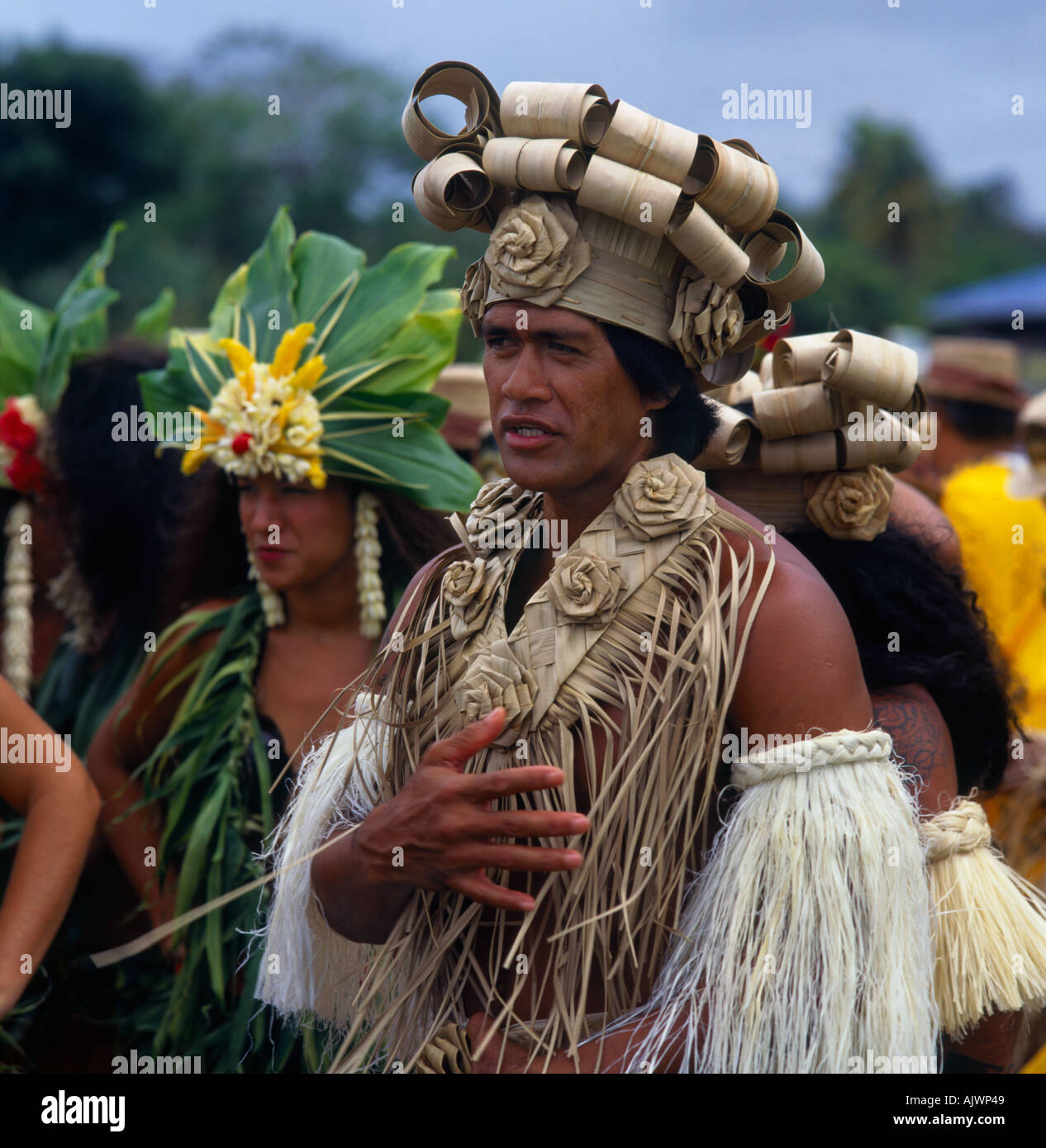 Pacific islander adult male hi-res stock photography and images - Alamy