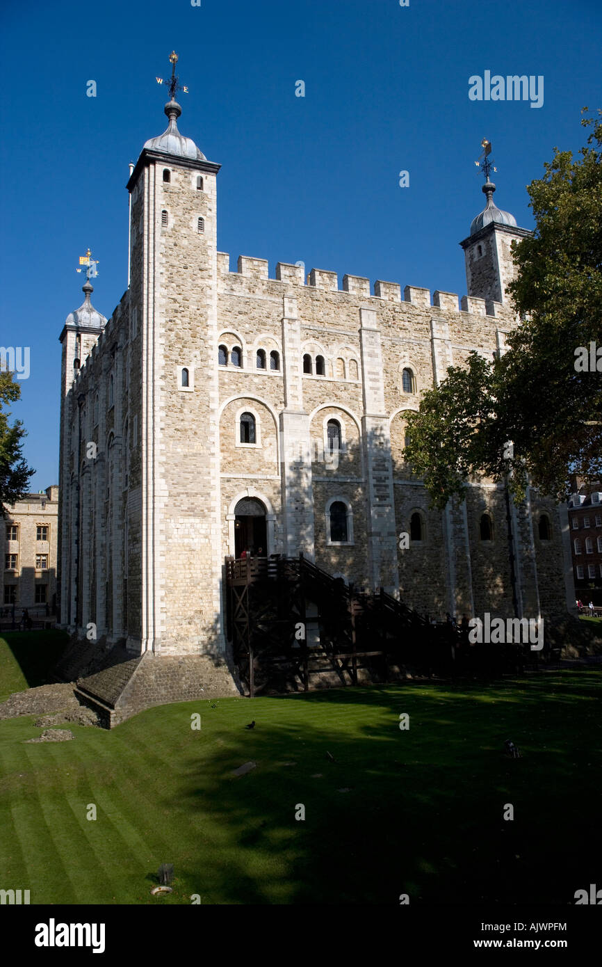 The White Tower Tower of London England Stock Photo - Alamy