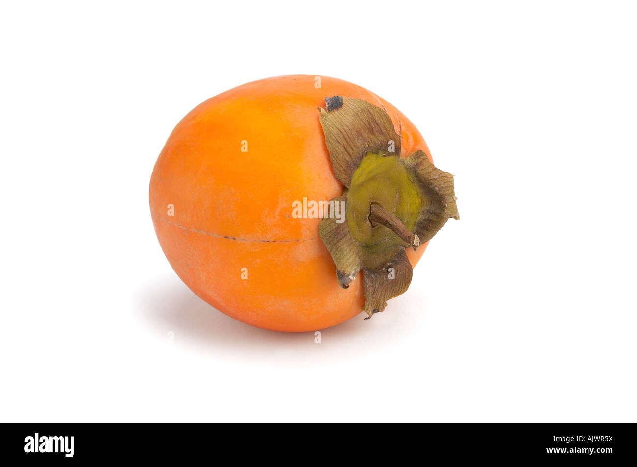 Persimmon or Sharon Fruit Stock Photo - Alamy
