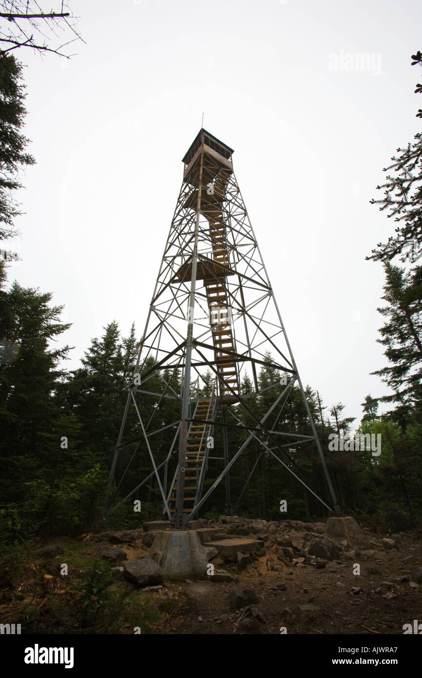 The fire tower on Monadnock Mountain in Lemington Vermont The Northeast ...