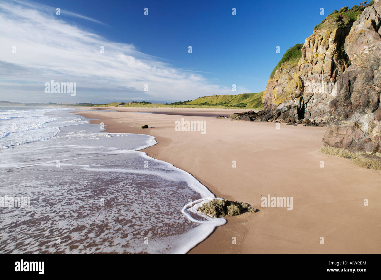 Lunan Bay, Angus, Scotland, UK Stock Photo - Alamy