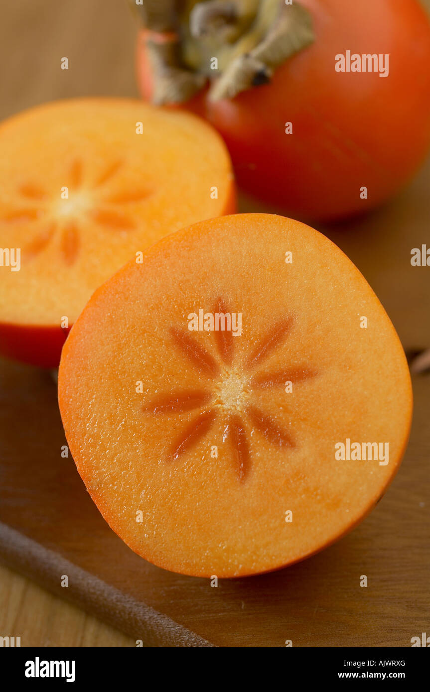 persimmon, or sharon fruit Stock Photo - Alamy