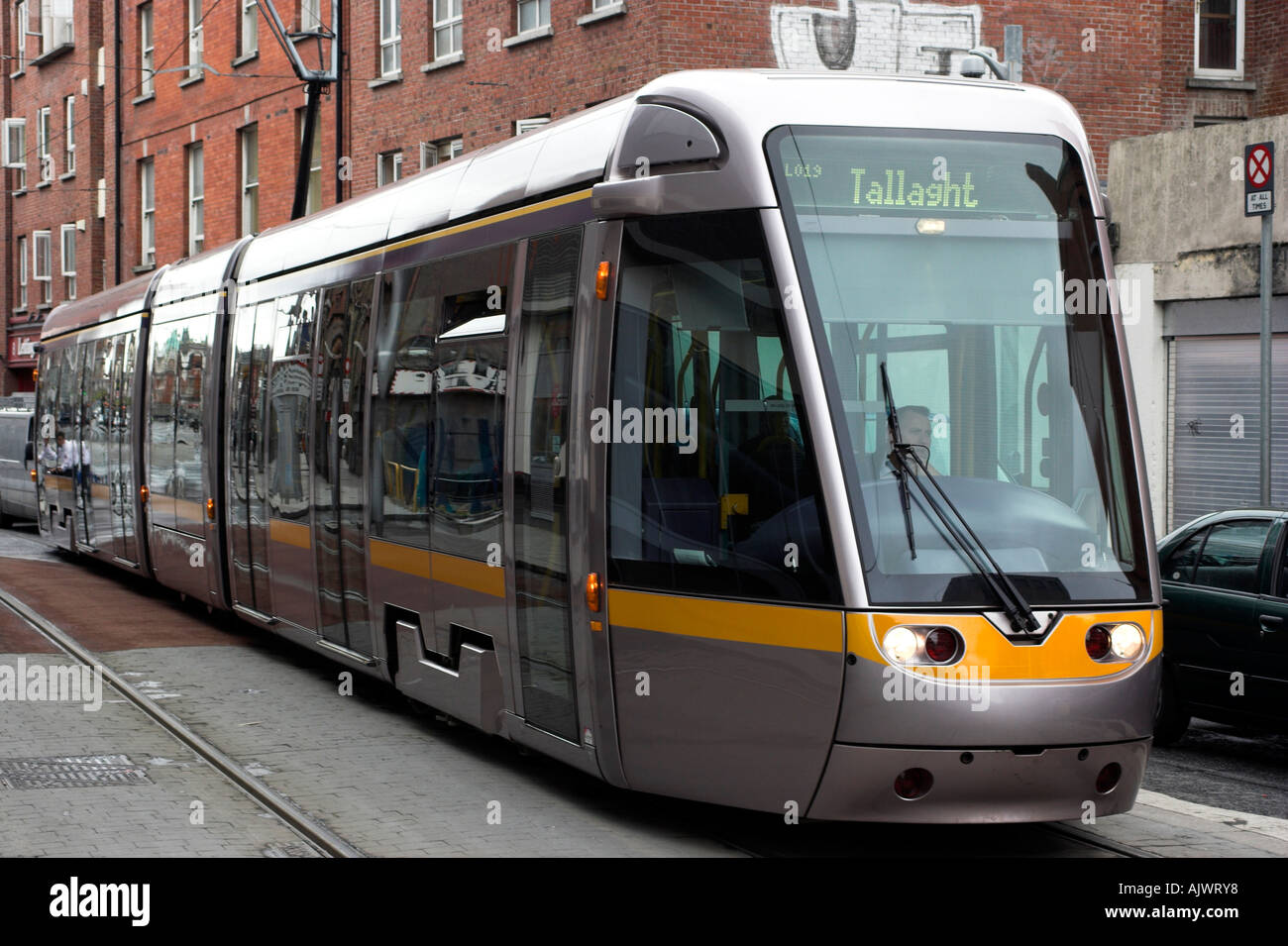 Dublin Luas Tram Stock Photo - Alamy