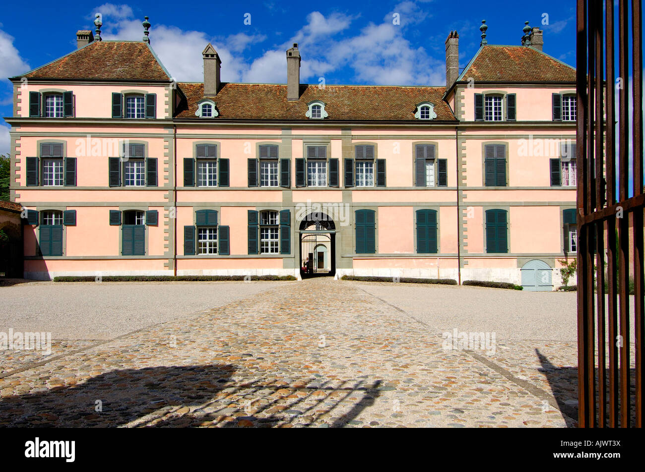 Castle of coppet hi-res stock photography and images - Alamy