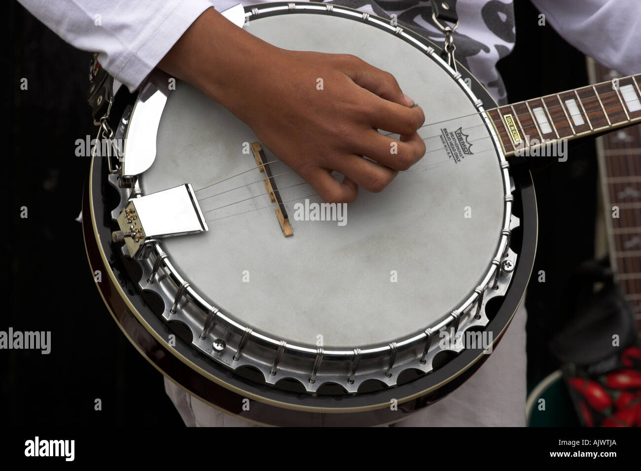 Strumming banjo High Resolution Stock Photography and Images - Alamy