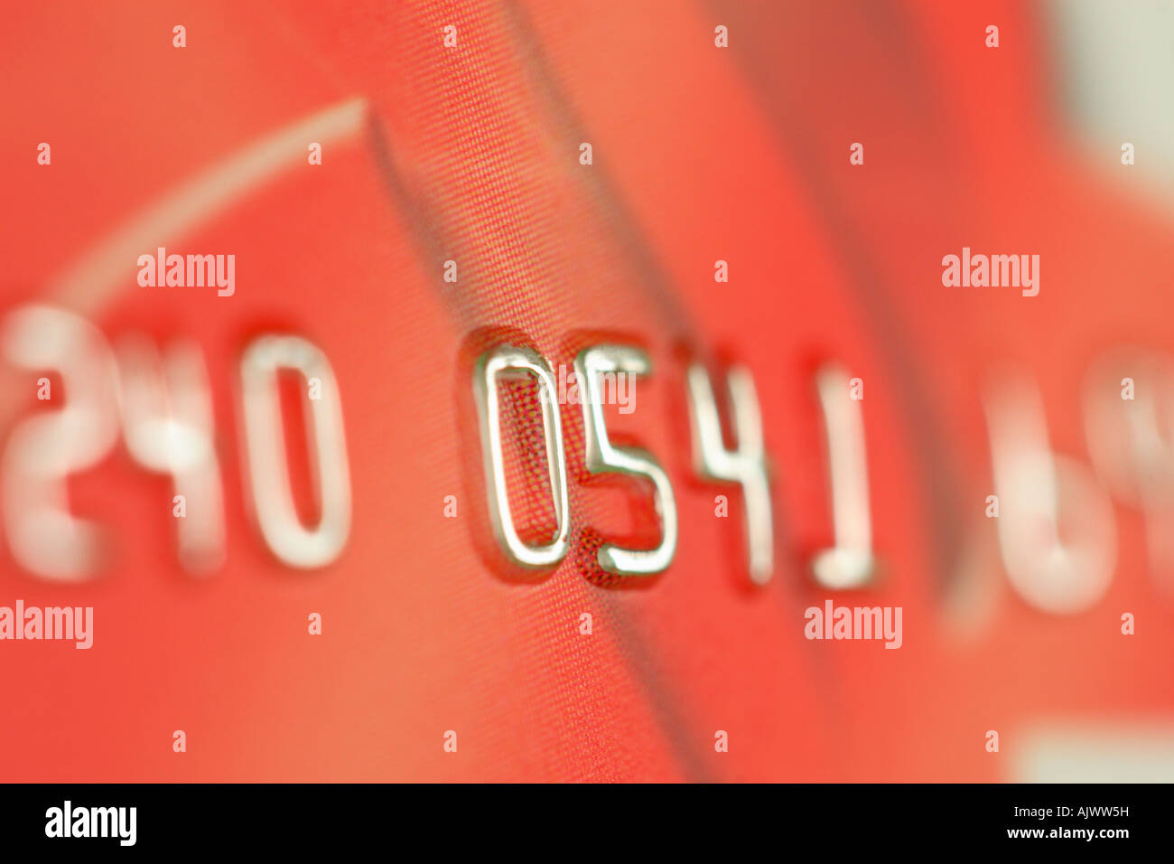 Creditcard account number credit card detail Stock Photo - Alamy