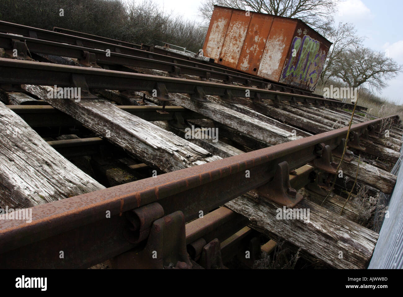 Railway track sections hi-res stock photography and images - Alamy