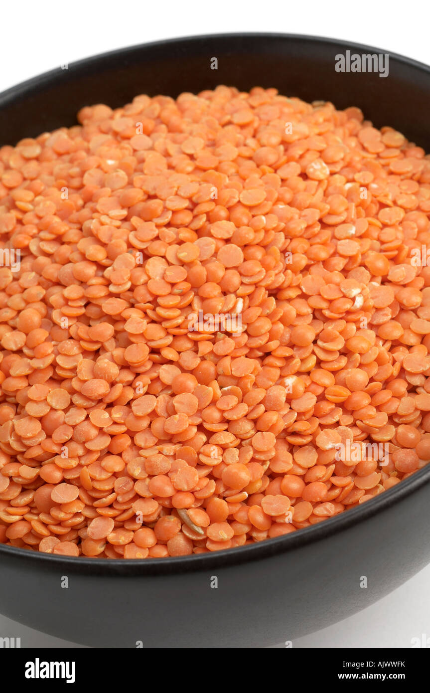 Red split lentils dish hi-res stock photography and images - Alamy