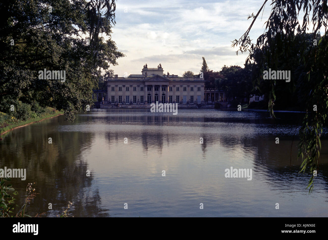 The Floating Palace Warsaw Stock Photo - Alamy