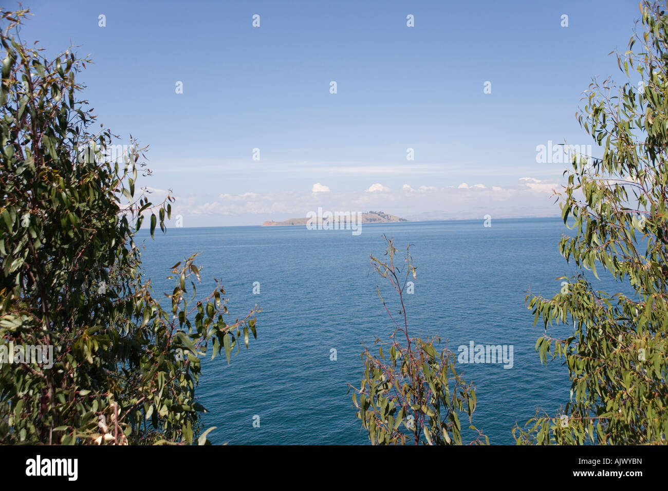 Isla de la Luna, Moon Island, from the Isla del Sol, the Island of the ...