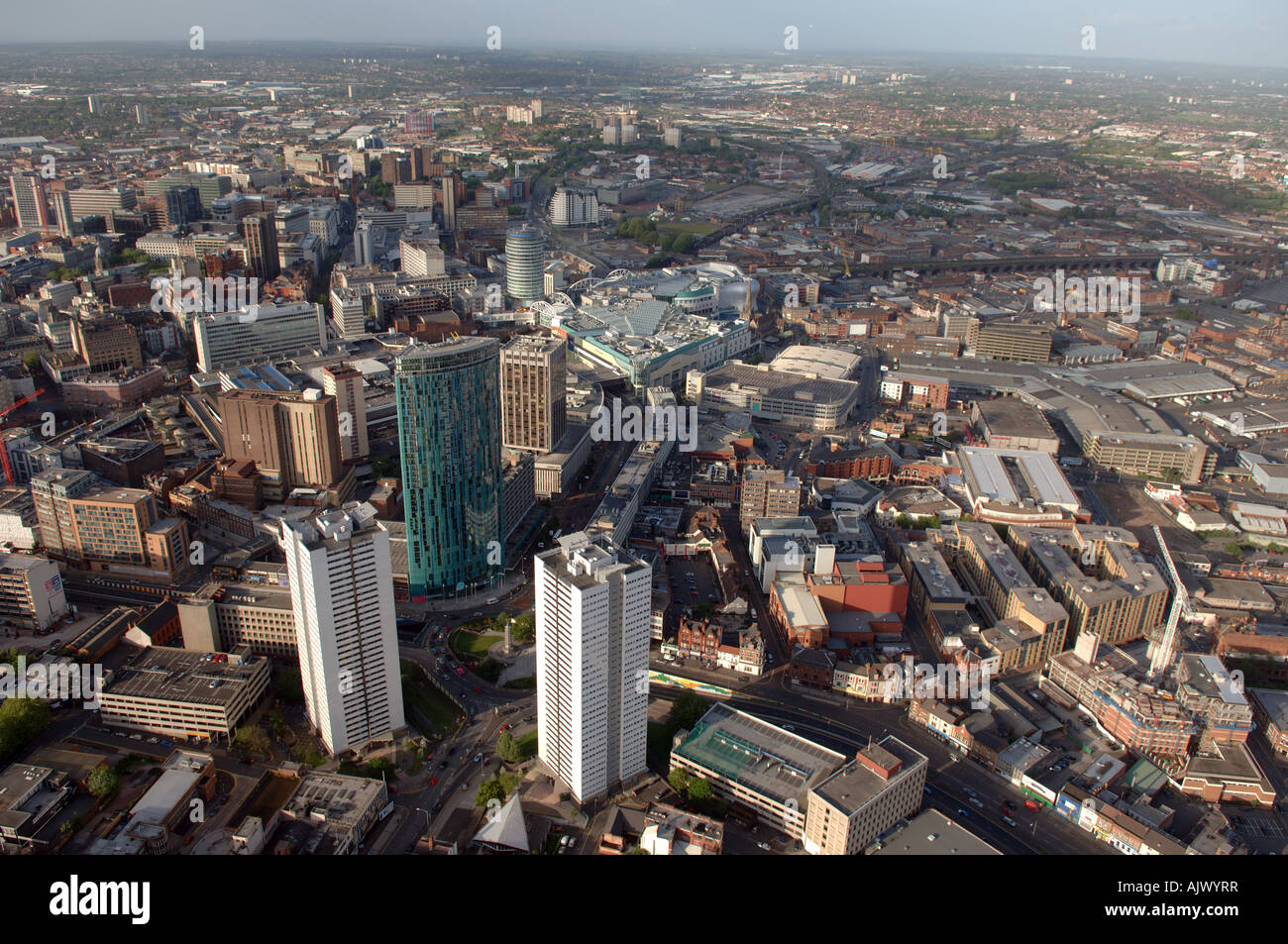 Birmingham aerial view hi-res stock photography and images - Alamy