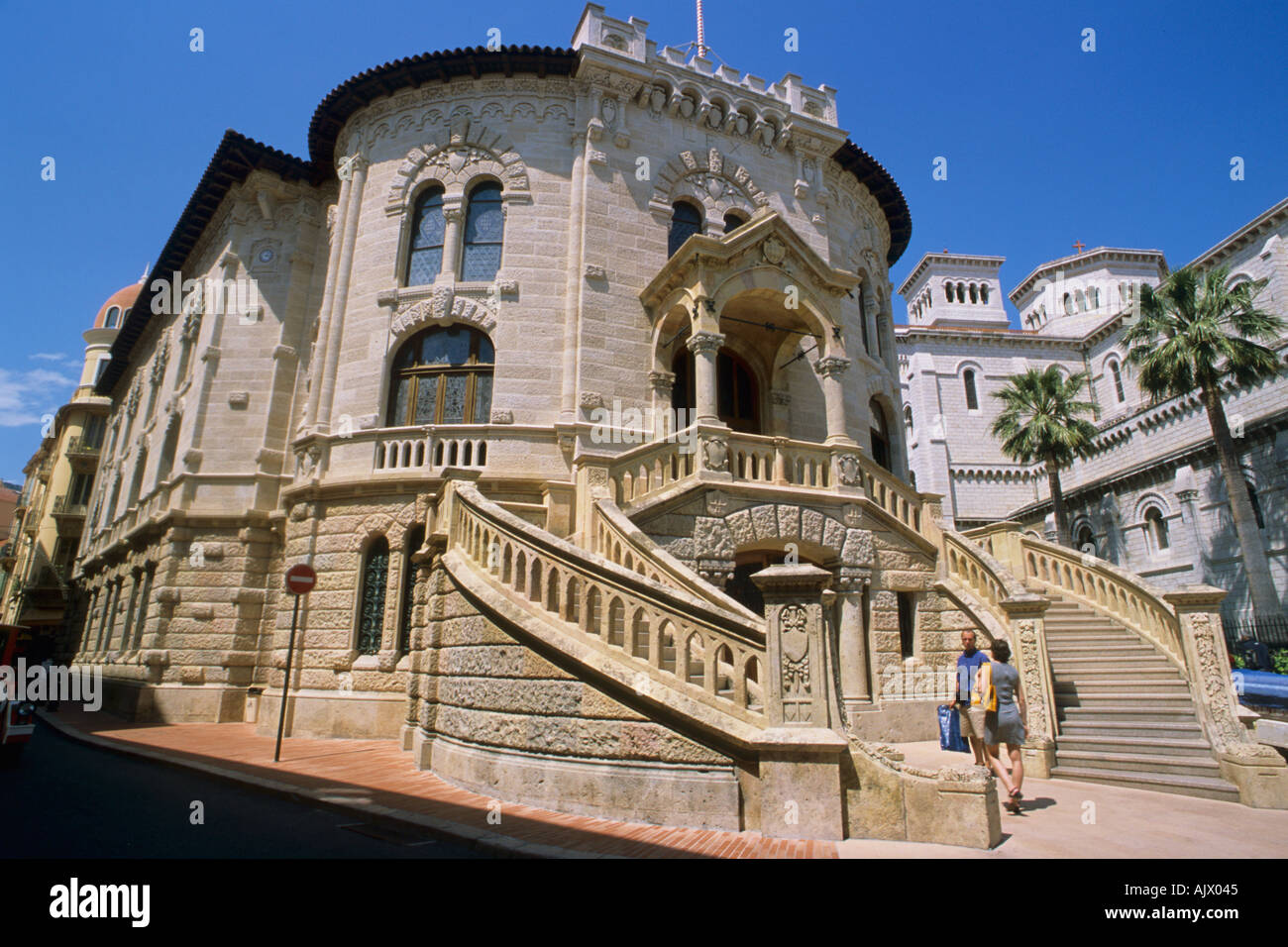 Monaco Palais de Justice Stock Photo - Alamy