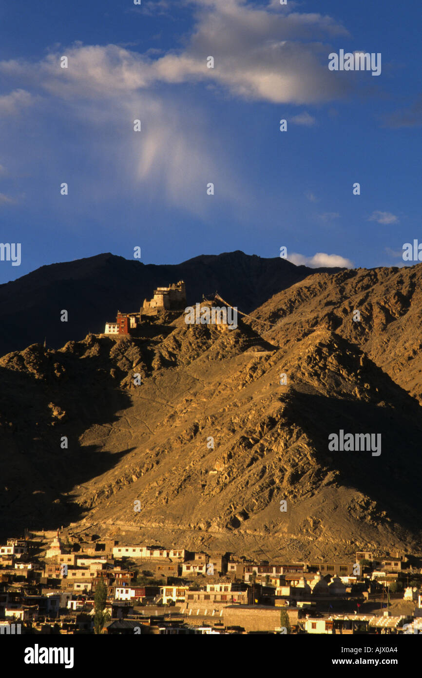 India Ladakh Leh Tsemo Gompa Stock Photo - Alamy