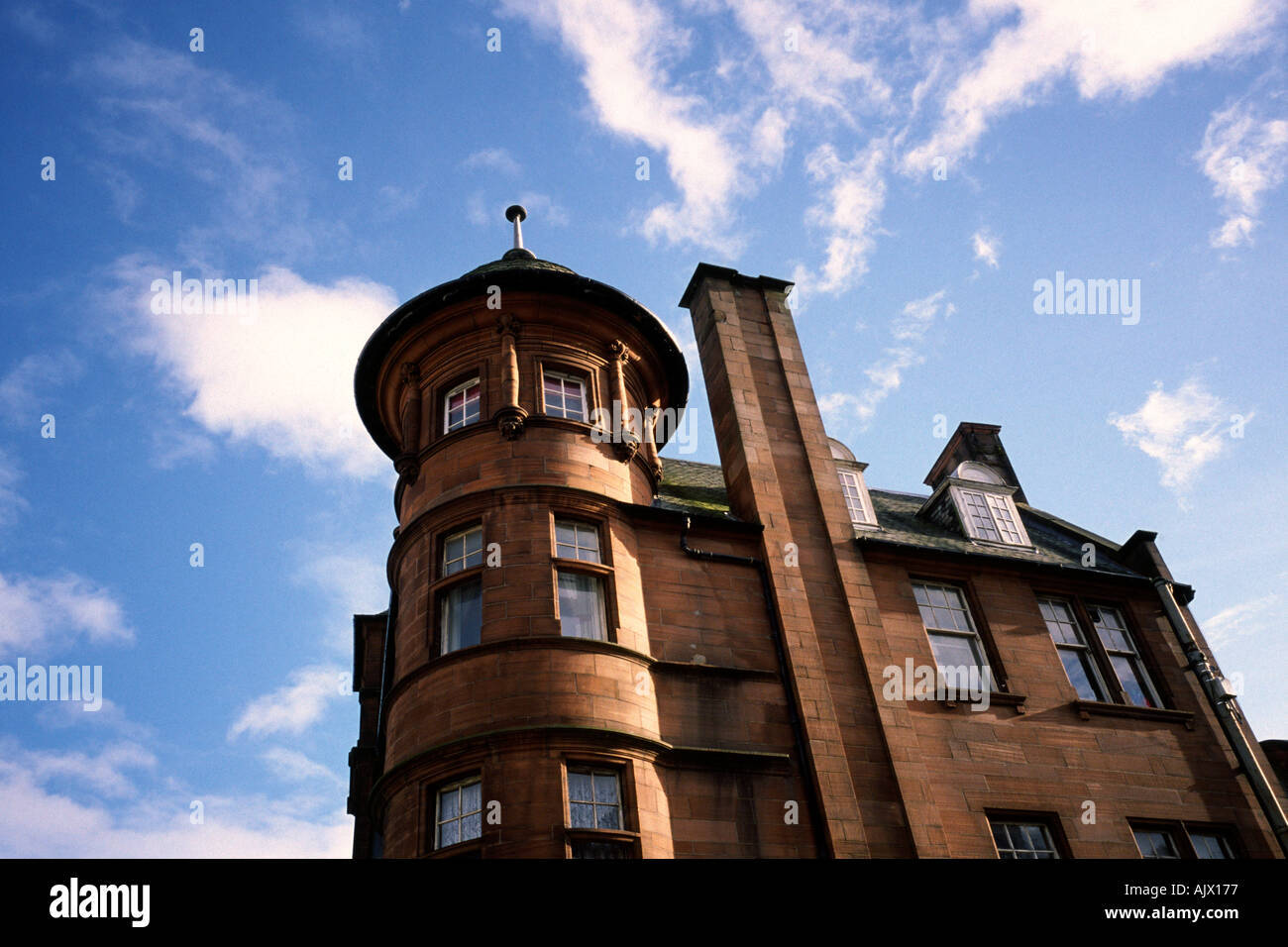 Tenement Building Great Western Road Kelvinbridge Glasgow Scotland ...