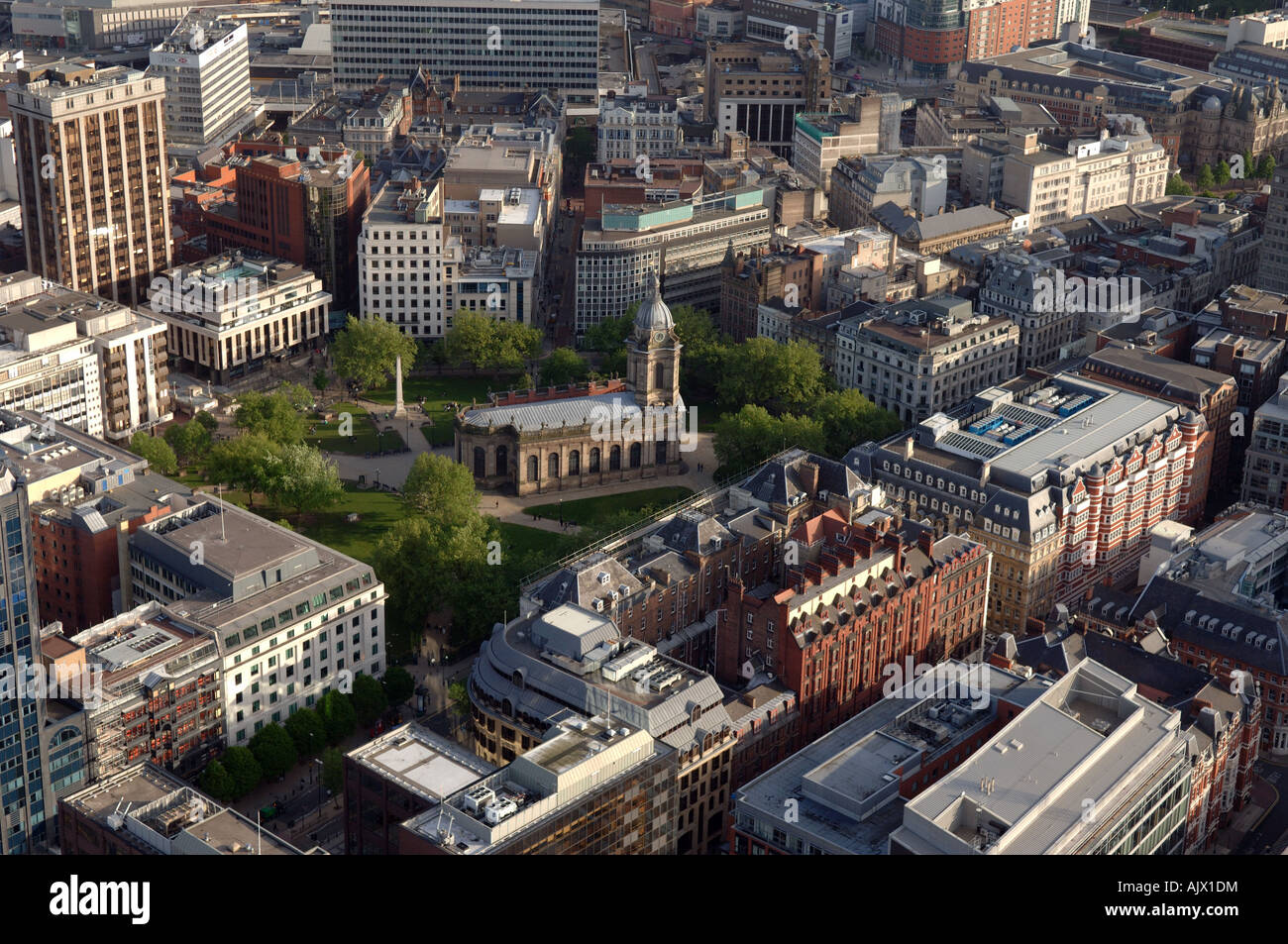 Birmingham aerial england hi-res stock photography and images - Alamy