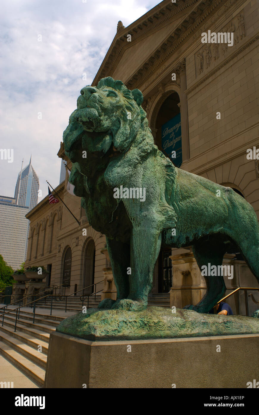Field museum chicago lion hi-res stock photography and images - Alamy
