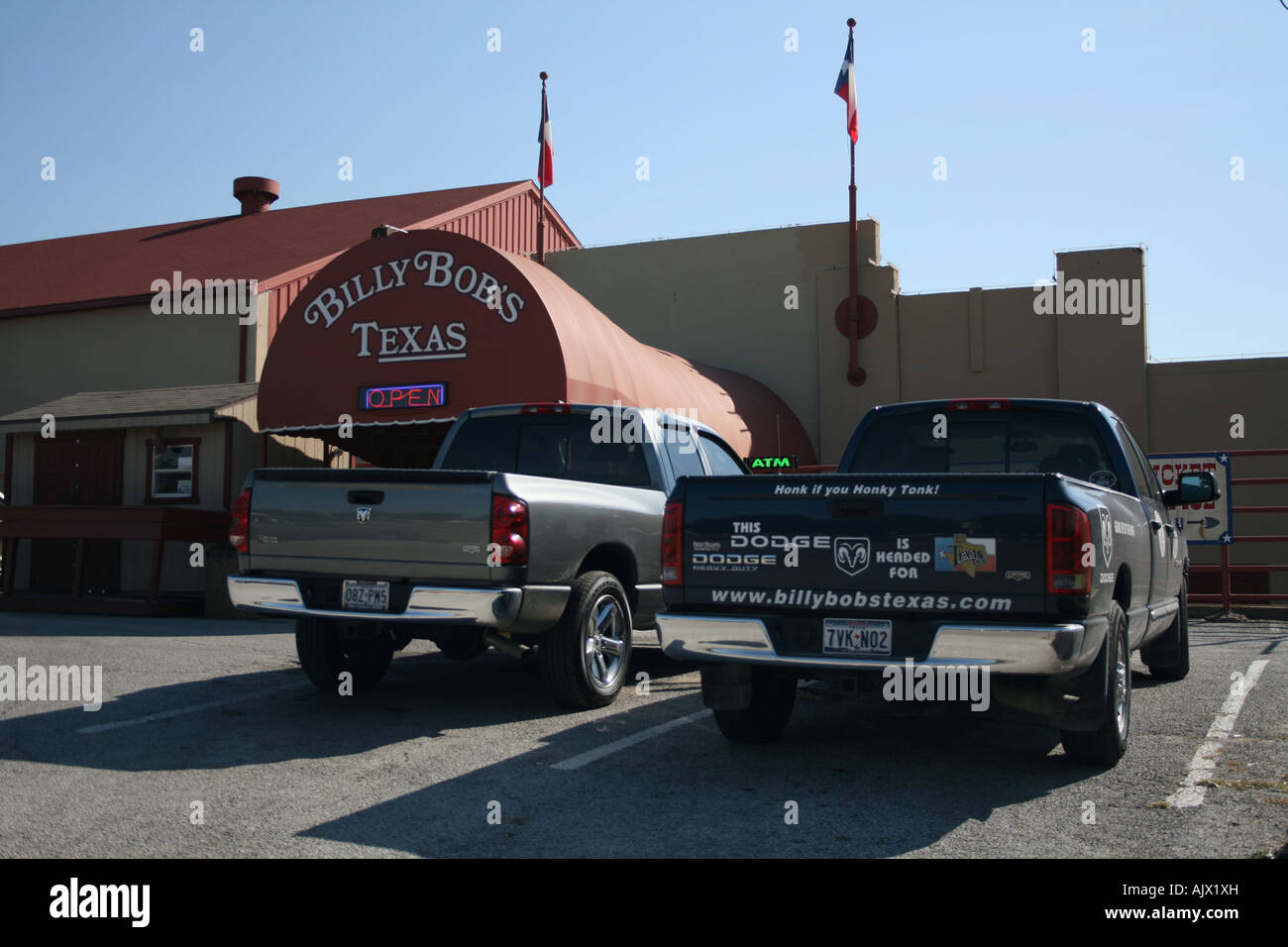 entrance to Billy Bob's Texas World largest Honky Tonk in Fort Worth Stockyards National ...