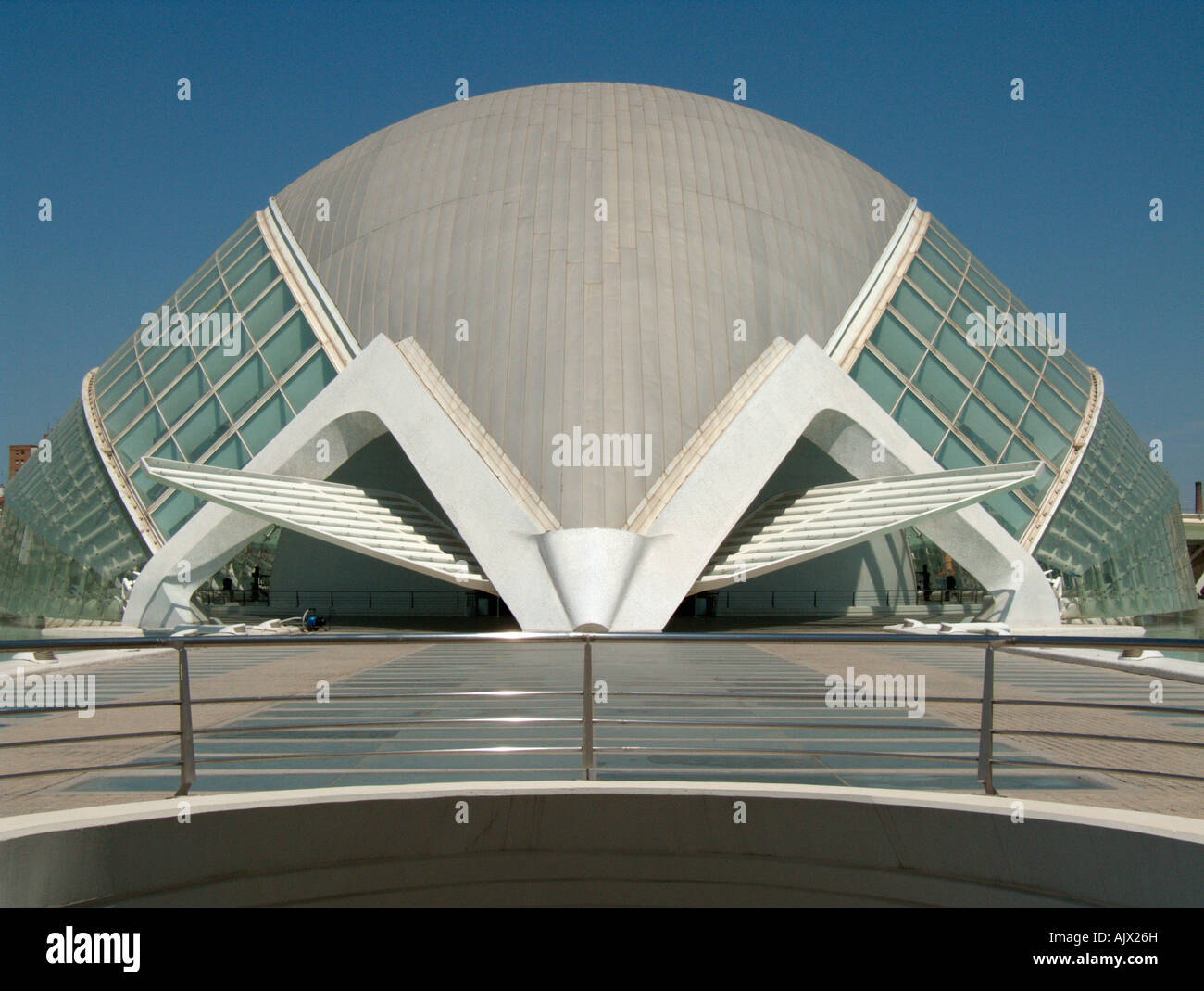 L'Hemisferic. City of Arts and Sciences. Valencia. Spain Stock Photo ...