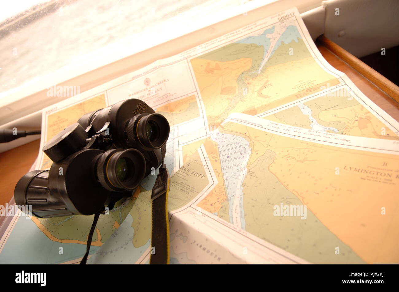 Navigation charts uk hi-res stock photography and images - Alamy