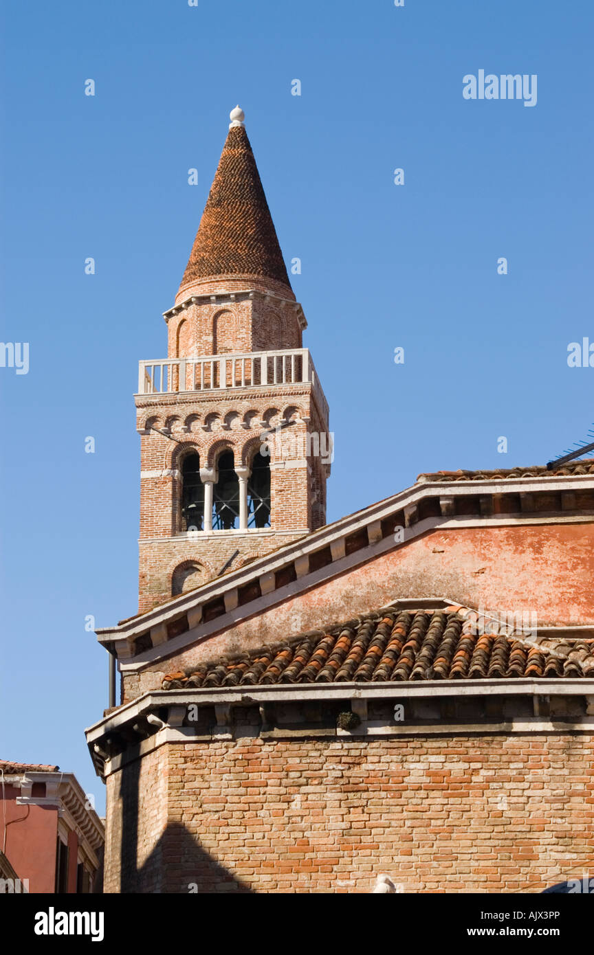 A Small Bell Tower in San Marco Venice Italy Stock Photo - Alamy