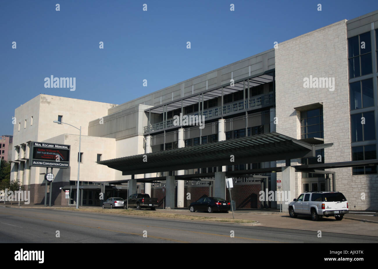 Neal Kocurek Memorial Austin Convention Center October 2007 Stock Photo ...