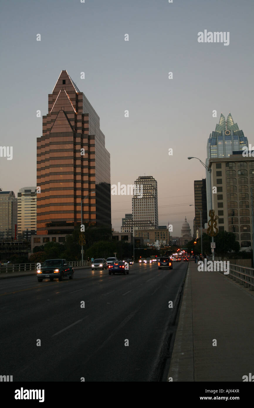 Skyline skyscrapers congress street hi-res stock photography and images ...