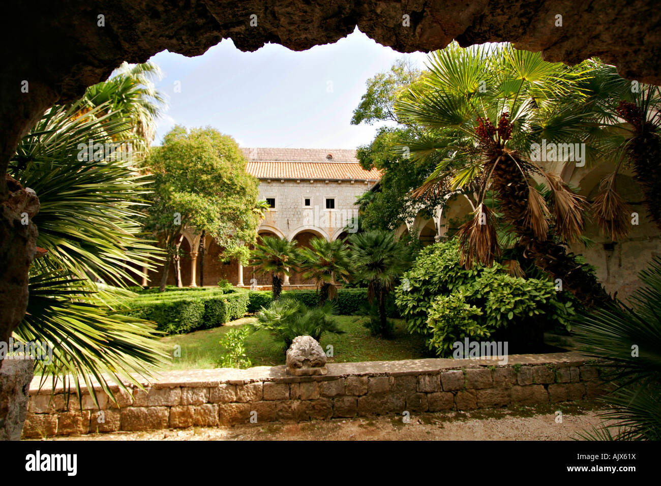 Benediktinerkloster mit Botanischem Garten auf Insel Lokrum ...