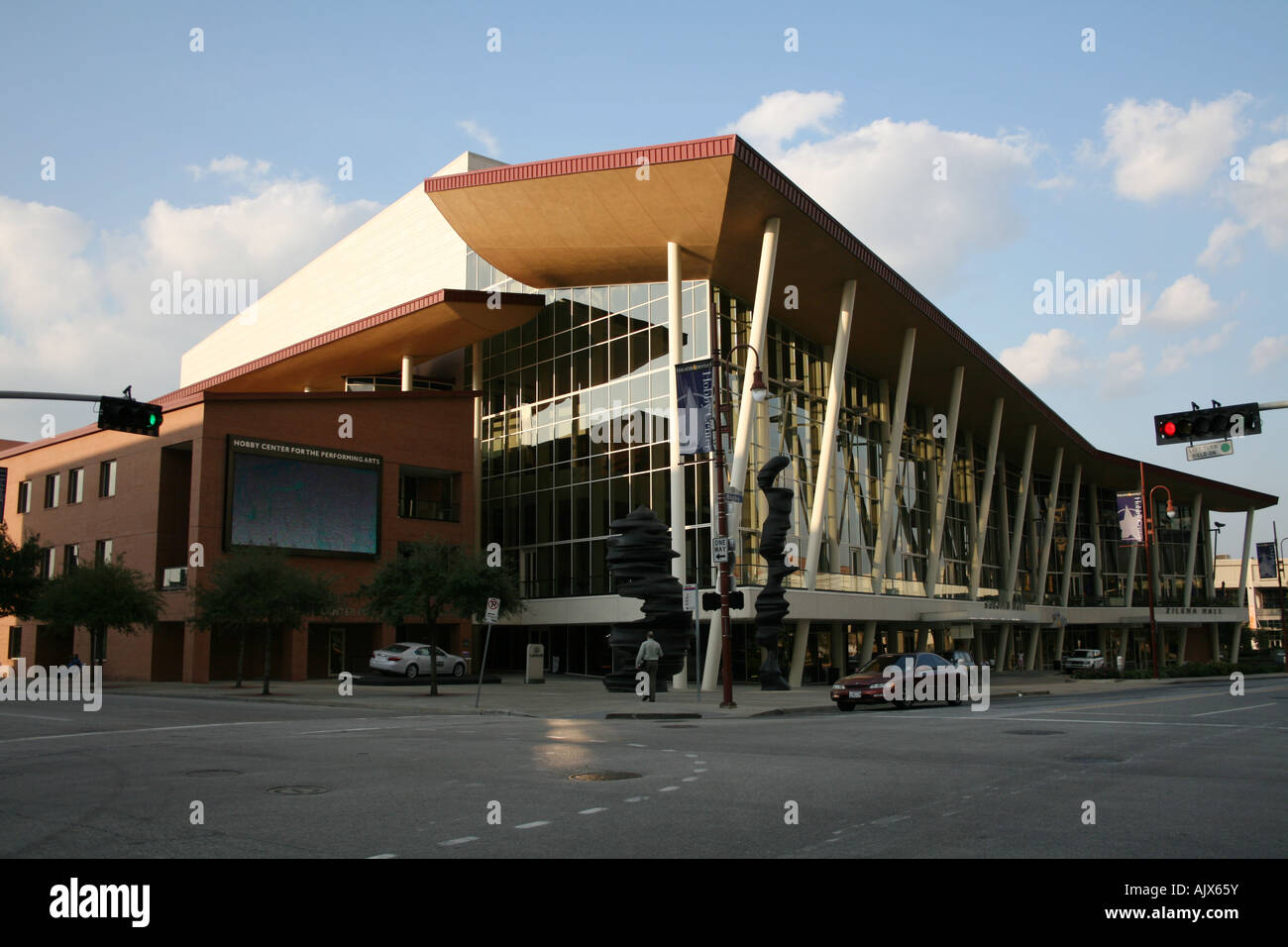 The hobby center for the performing arts hi-res stock photography and ...